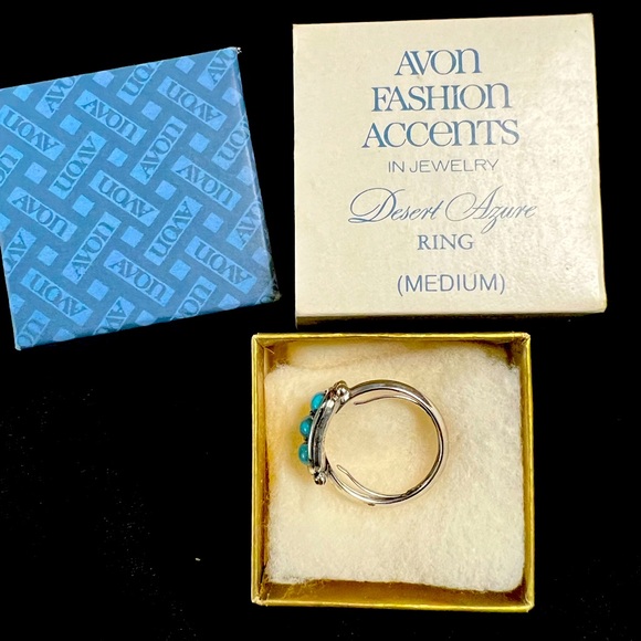 Avon | Jewelry | New Vintage Desert Azure Ring | Poshmark